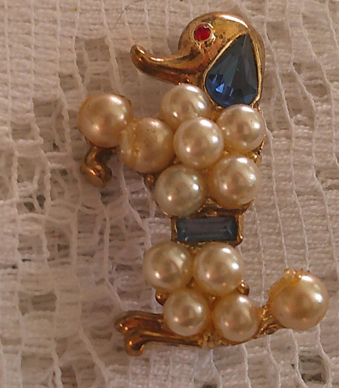 Vintage 1940s Trifari Poodle Brooch – Alfred Philippe Design ...
