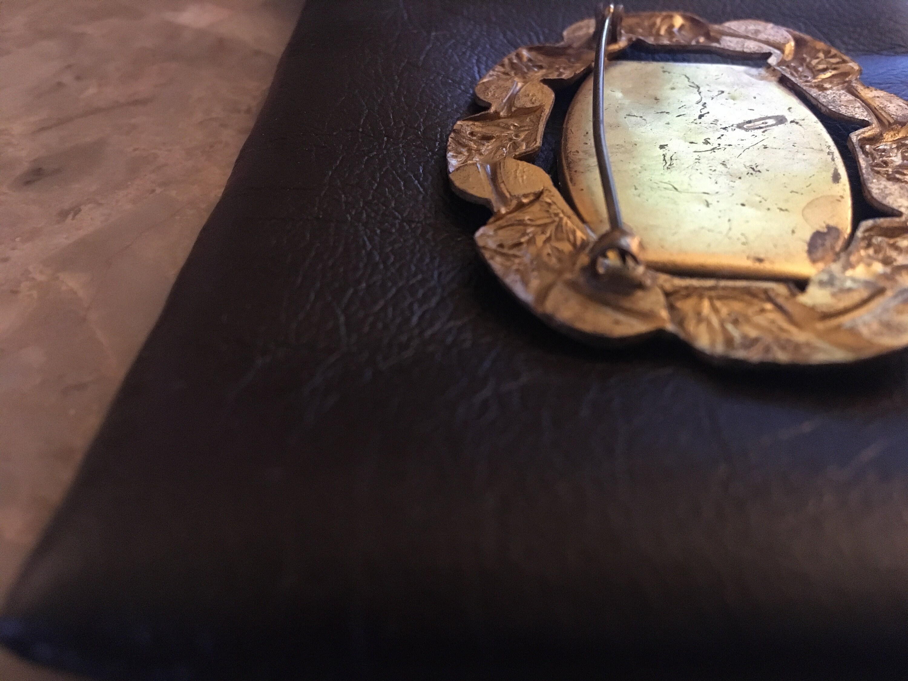 Victorian Alabaster Flower Design Brooch - Etsy UK