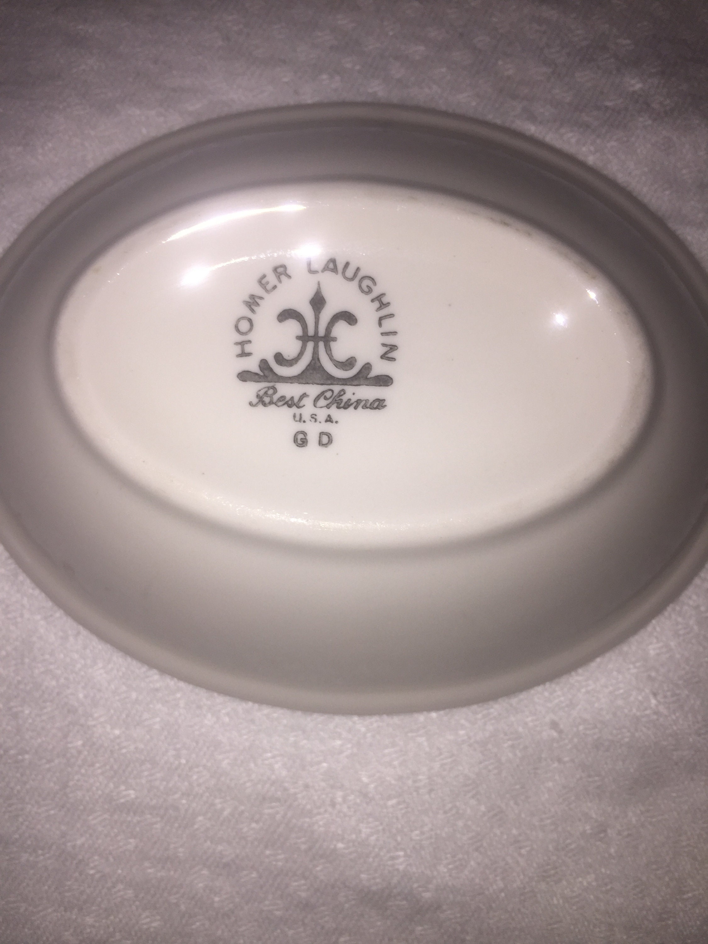 1970s Homer Laughlin Best China Restaurant Ware Butter Pat - Etsy