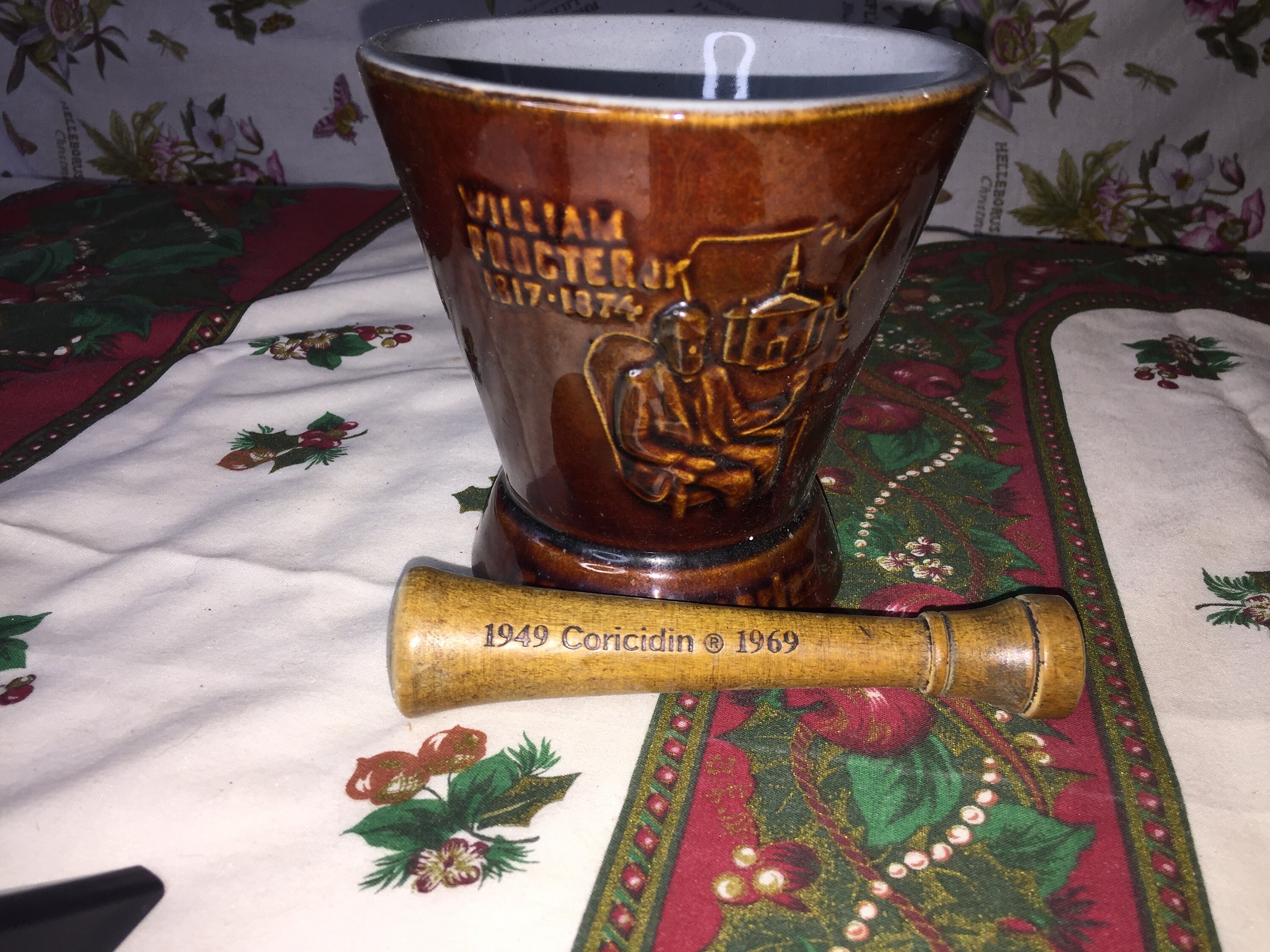 Vintage 1969 William Procter Jr. RX Pharmacist 1817-18741 - Etsy