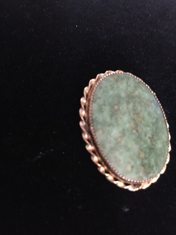 Antique Rare 1922 TK 12K Gold Filled Real Jade /Penda… - Gem