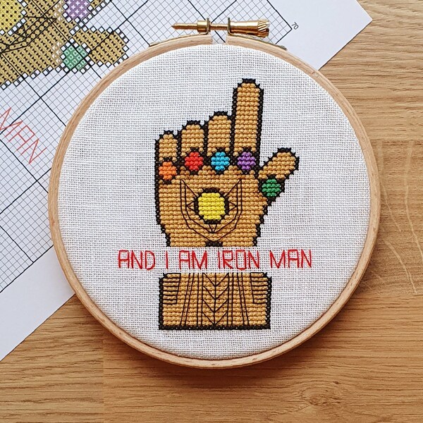Man Cross Stitch - Etsy