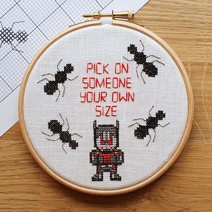 PDF Ant-man Cross Stitch Pattern Instant Download - Etsy