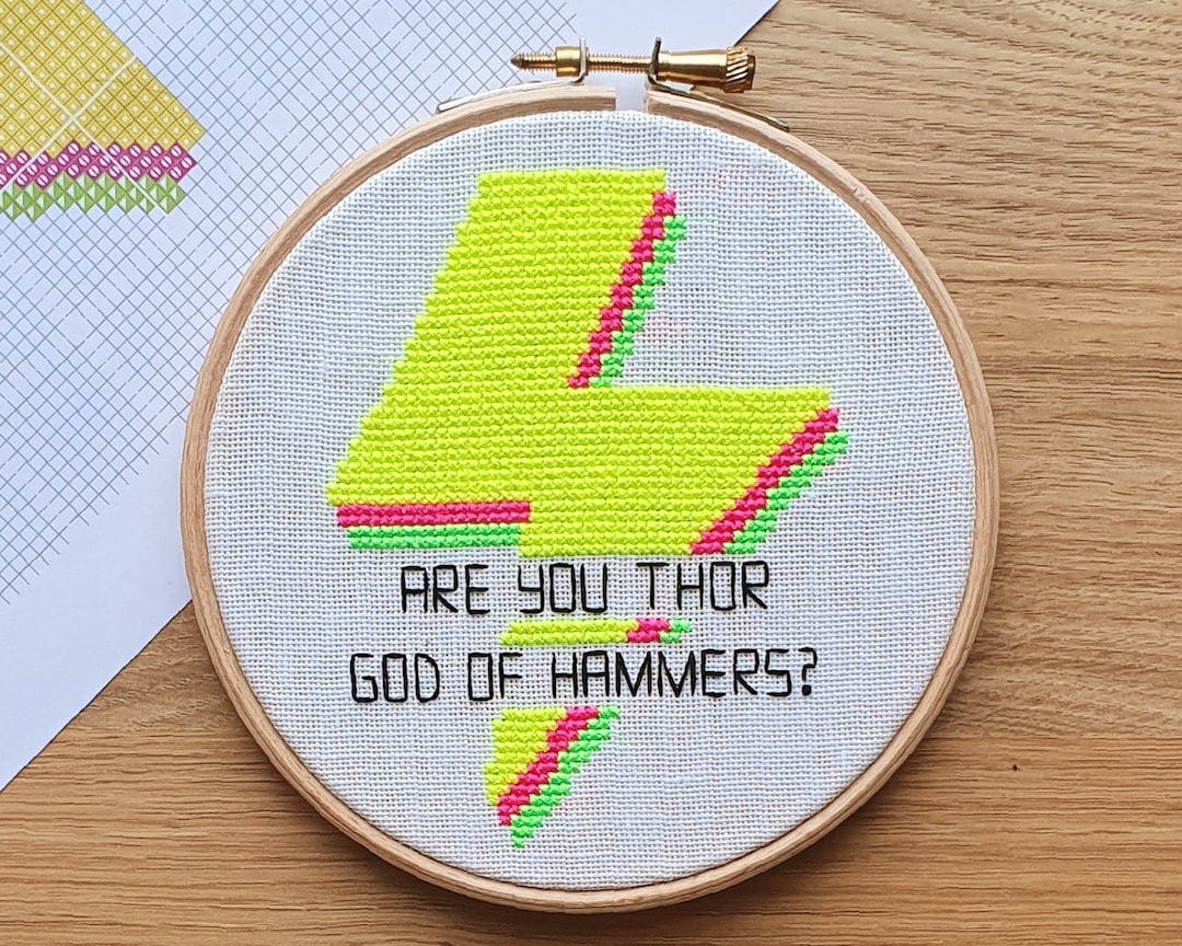 Thor Ragnarok Cross Stitch Pattern PDF Instant Download - Etsy
