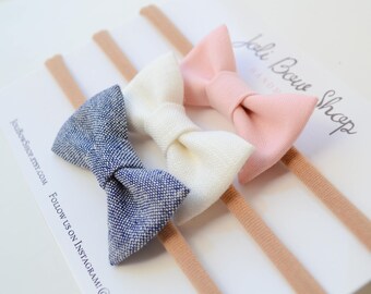 Mini hair bows | Etsy
