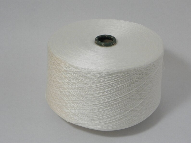Tencel Yarn 10/2 6 LBS Cone Natural Undyed Sustainable Vegan Cellulose ...