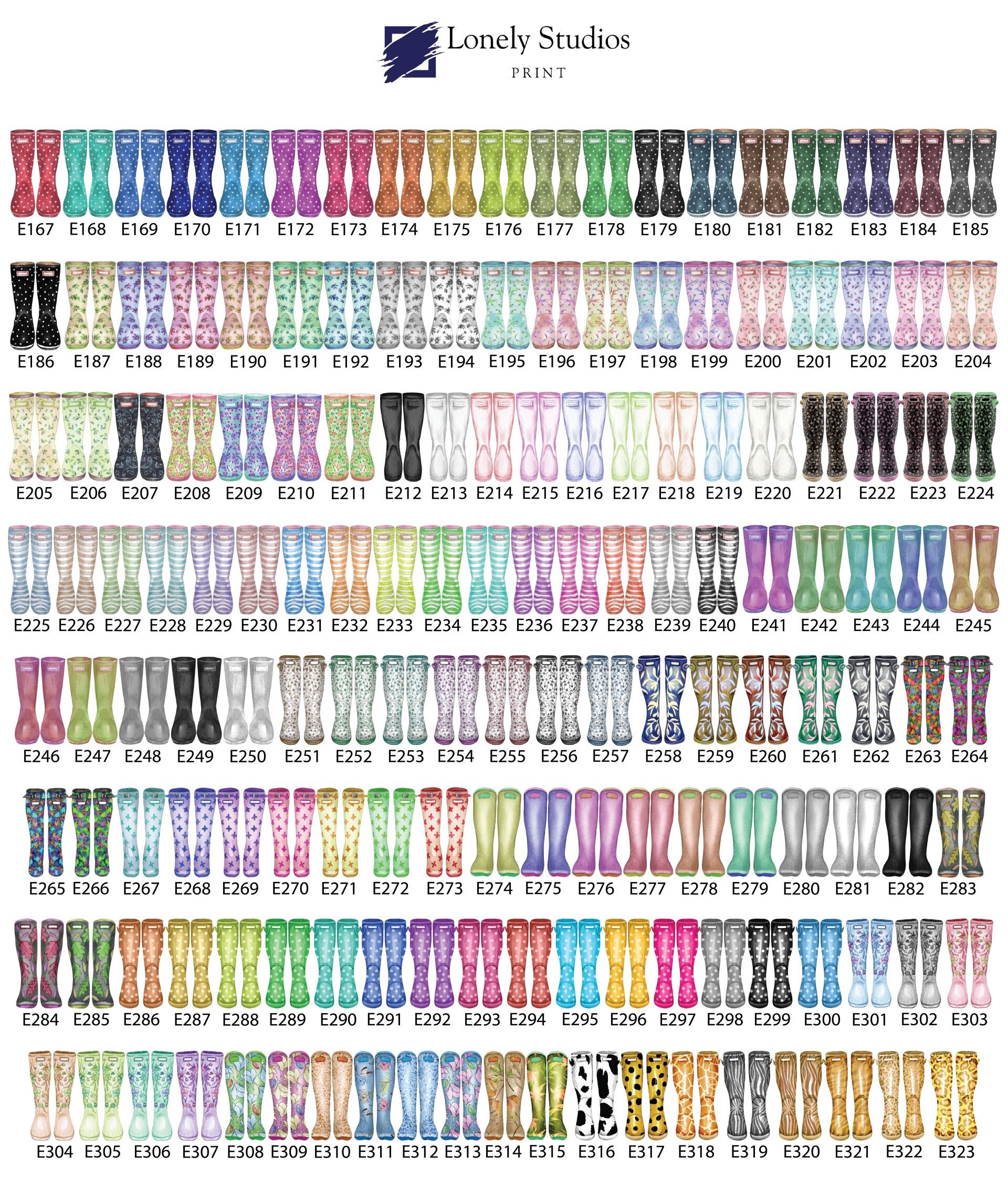 Family Welly Print With Pets - Etsy UK