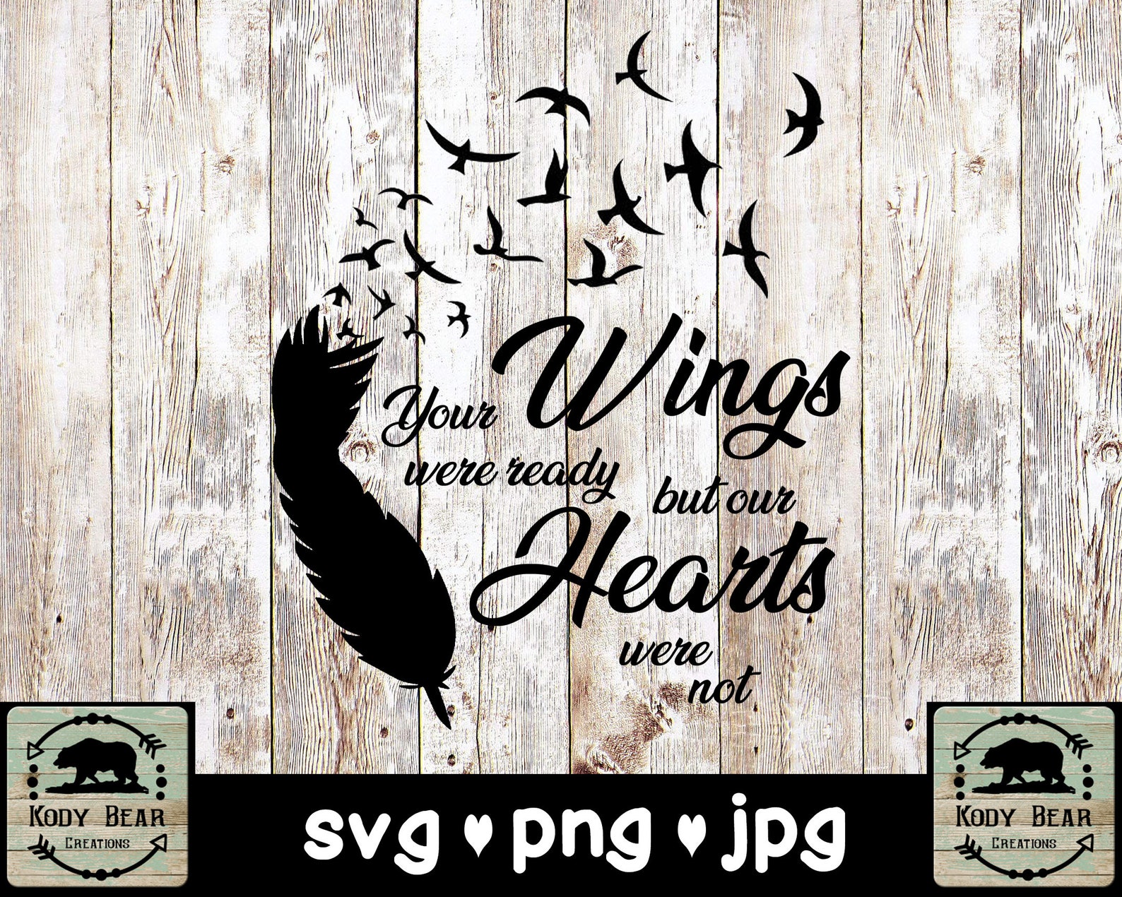 Memorial svg sympathy svg mourning svg loss svg heaven | Etsy