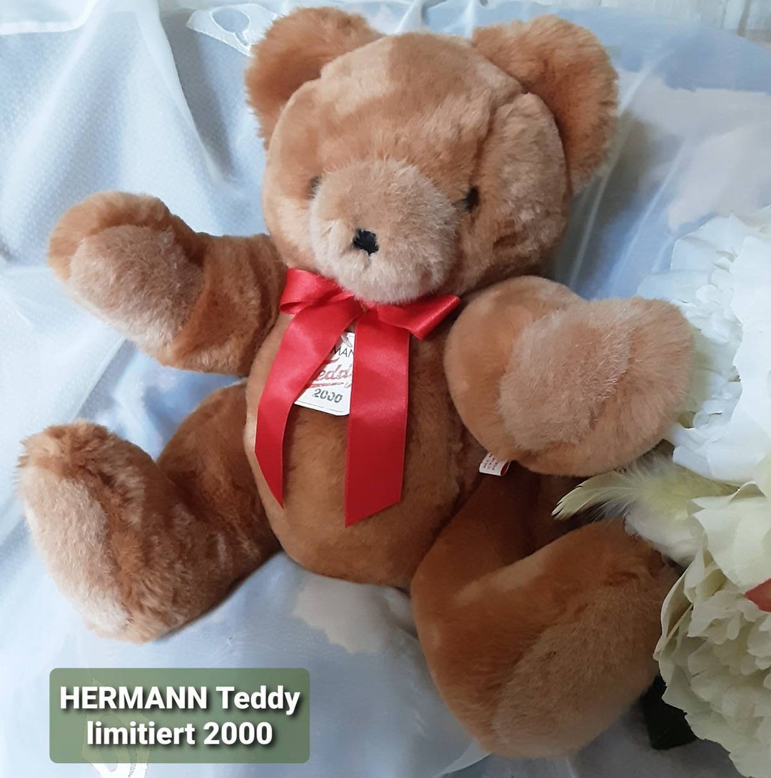 Teddy Bear Hermann, Soft Toy, Bear, Vintage - Etsy