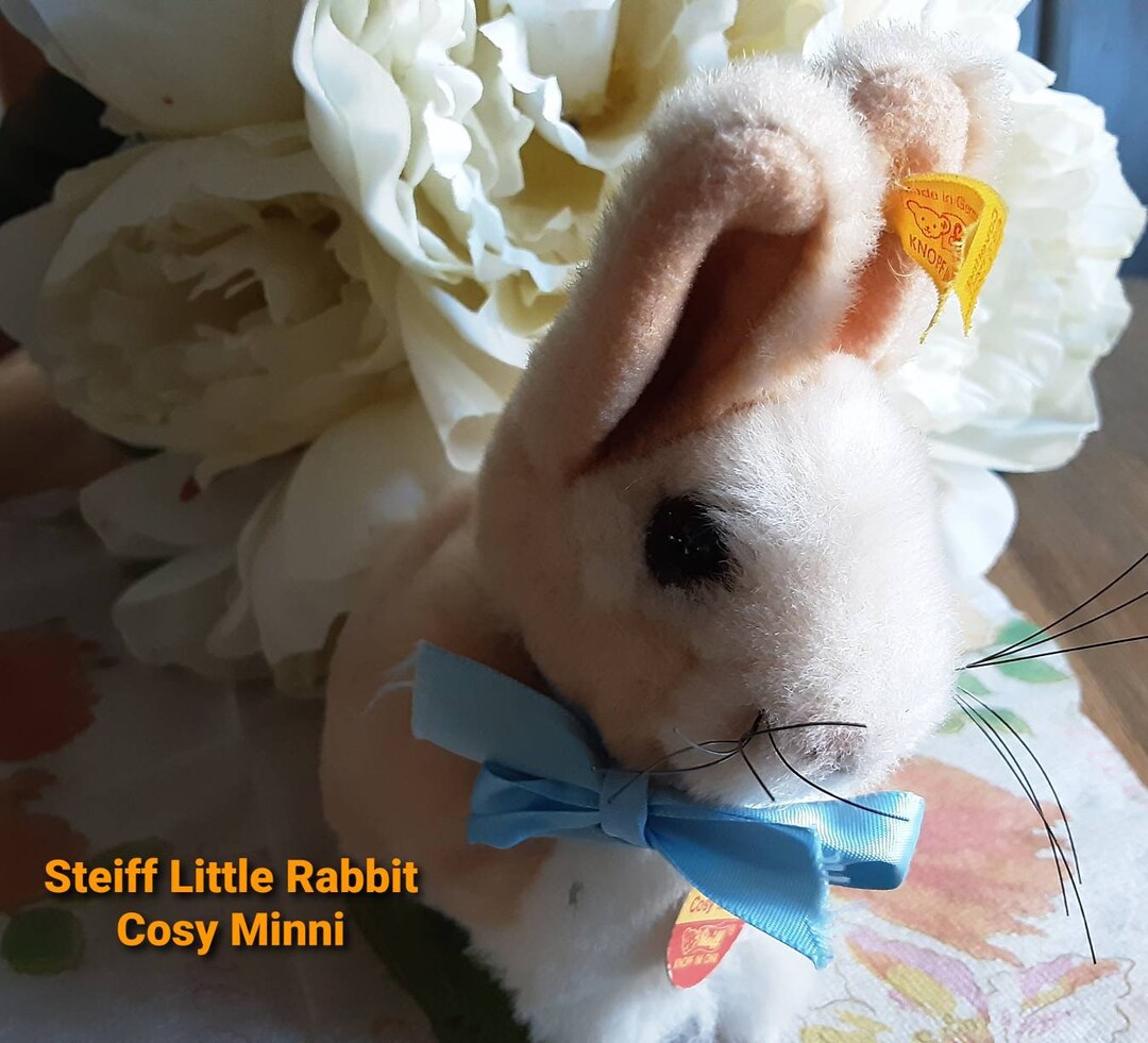 Steiff Bunny, Cozy, Rabbit, Plush Toy - Etsy