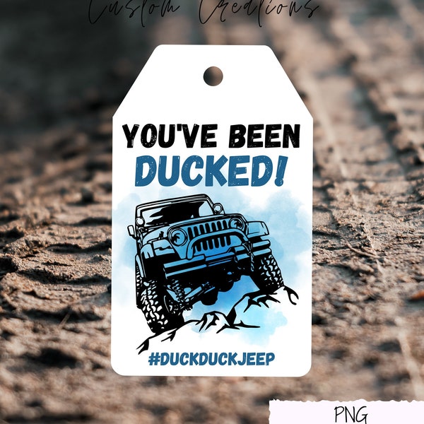 Jeep Duck Tags - Etsy