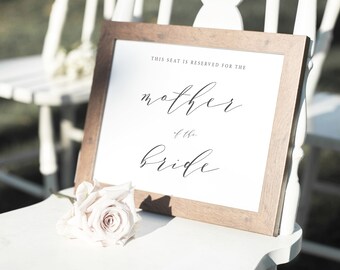 Mother of Bride Sign - Etsy
