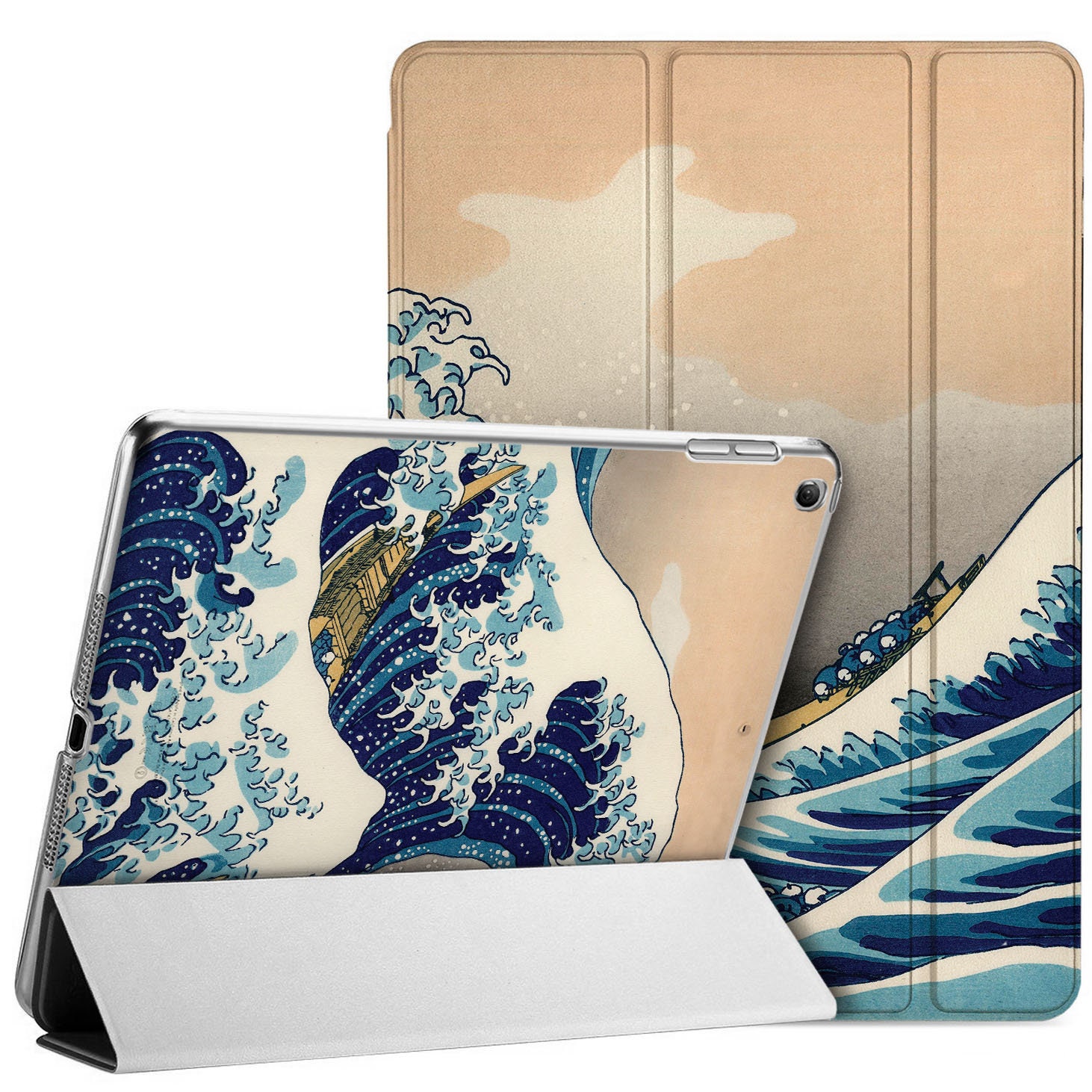 Wave off Kanagawa Ipad 5 Mini Cover Japanese Art 6th Gen Ipad - Etsy