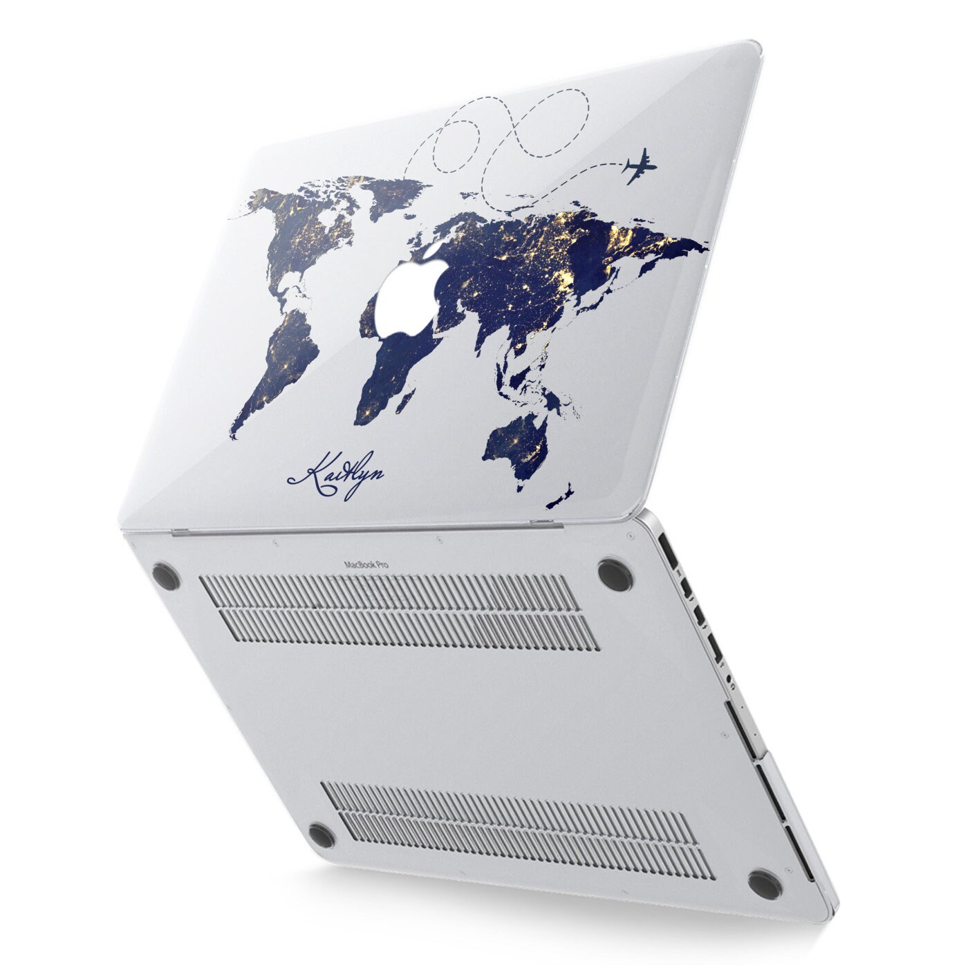 Custom Macbook Pro 15 2019 World Map Print Macbook Air 13 Inch | Etsy