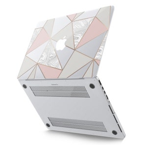 Geometric MacBook Mac 15 in Case Rose Gold MacBook Pro 2019 - Etsy