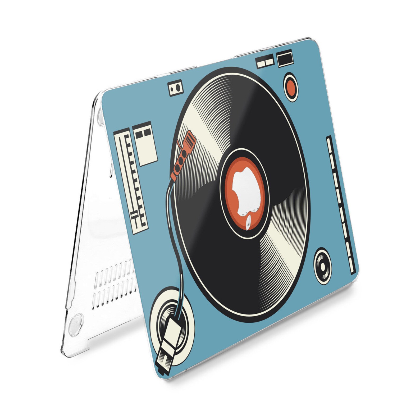 Retro macbook case pro 15 2019 vinyl player vintage mac air 13 | Etsy