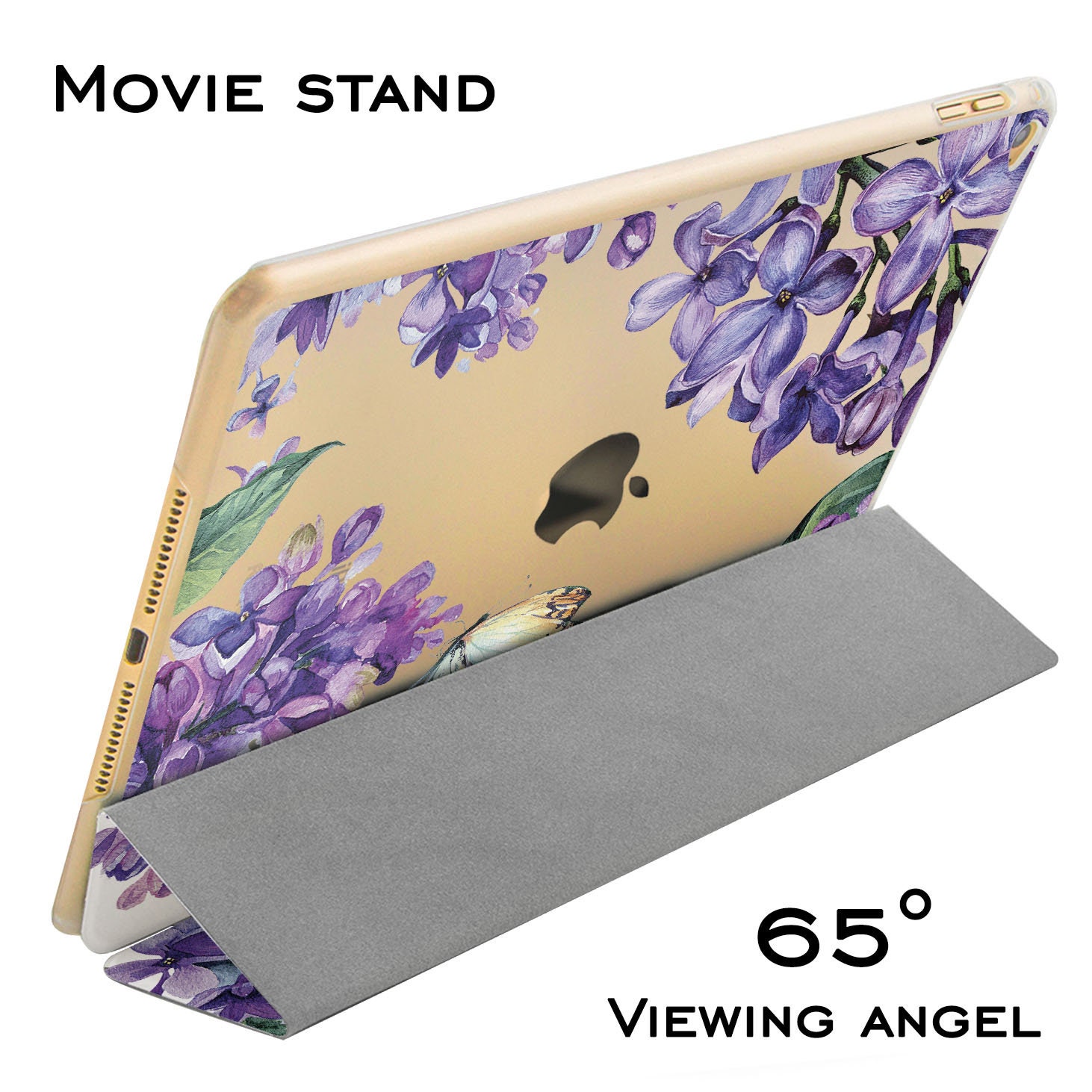 Lilac Flower Mini Ipad 5 Case Floral Ipad 2021 Ipad Pro 12.9 - Etsy