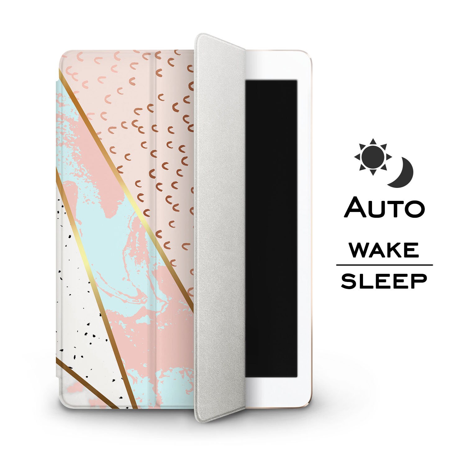 Geometric Ipad Pro 11 Case Rose Gold Ipad Case Ipad Mini 5 | Etsy