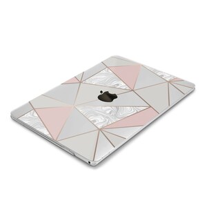 Geometric MacBook Mac 15 in Case Rose Gold MacBook Pro 2019 - Etsy