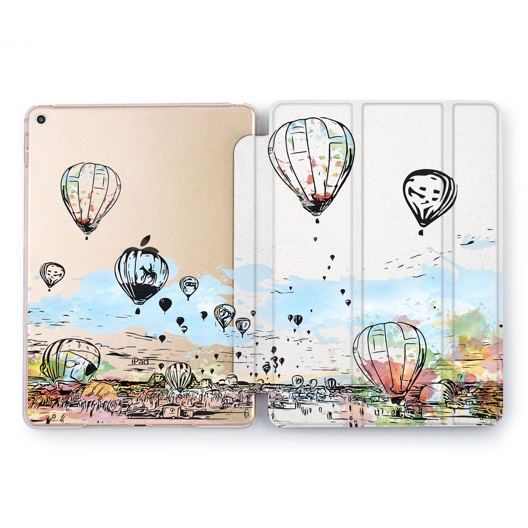Hot Air Balloon iPad Pro 11 2020 Travel iPad Case 6th Gen iPad 12.9 ...