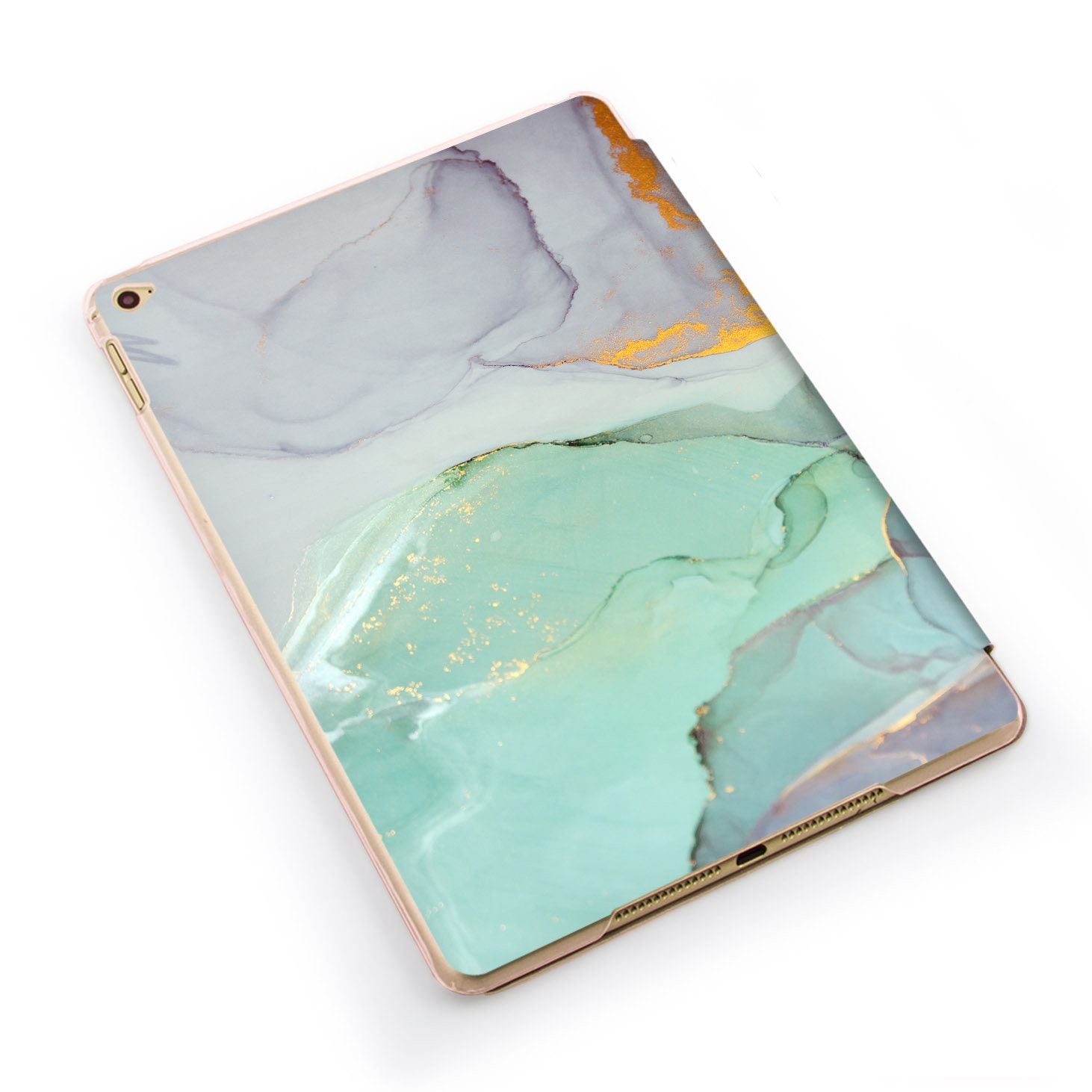 Teal Ipad Pro 11 Ipad 12.9 2020 Case Marble Ipad Case Ipad - Etsy
