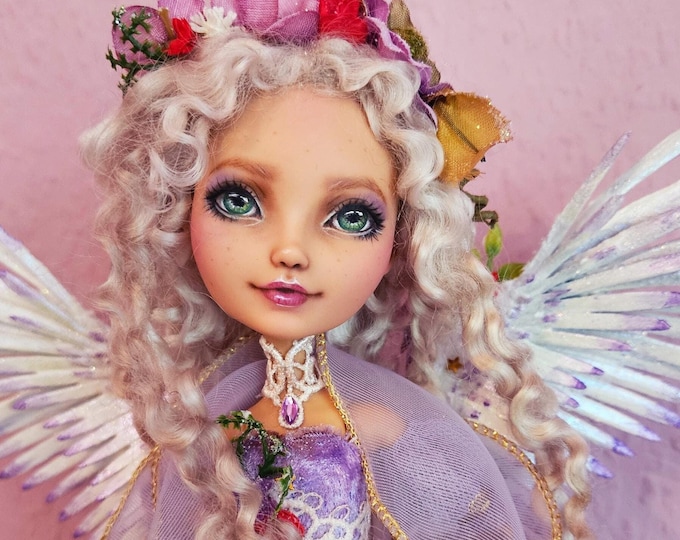 Monster High Repaint Angel, Ever After High Angel Doll, OOAK Doll ...