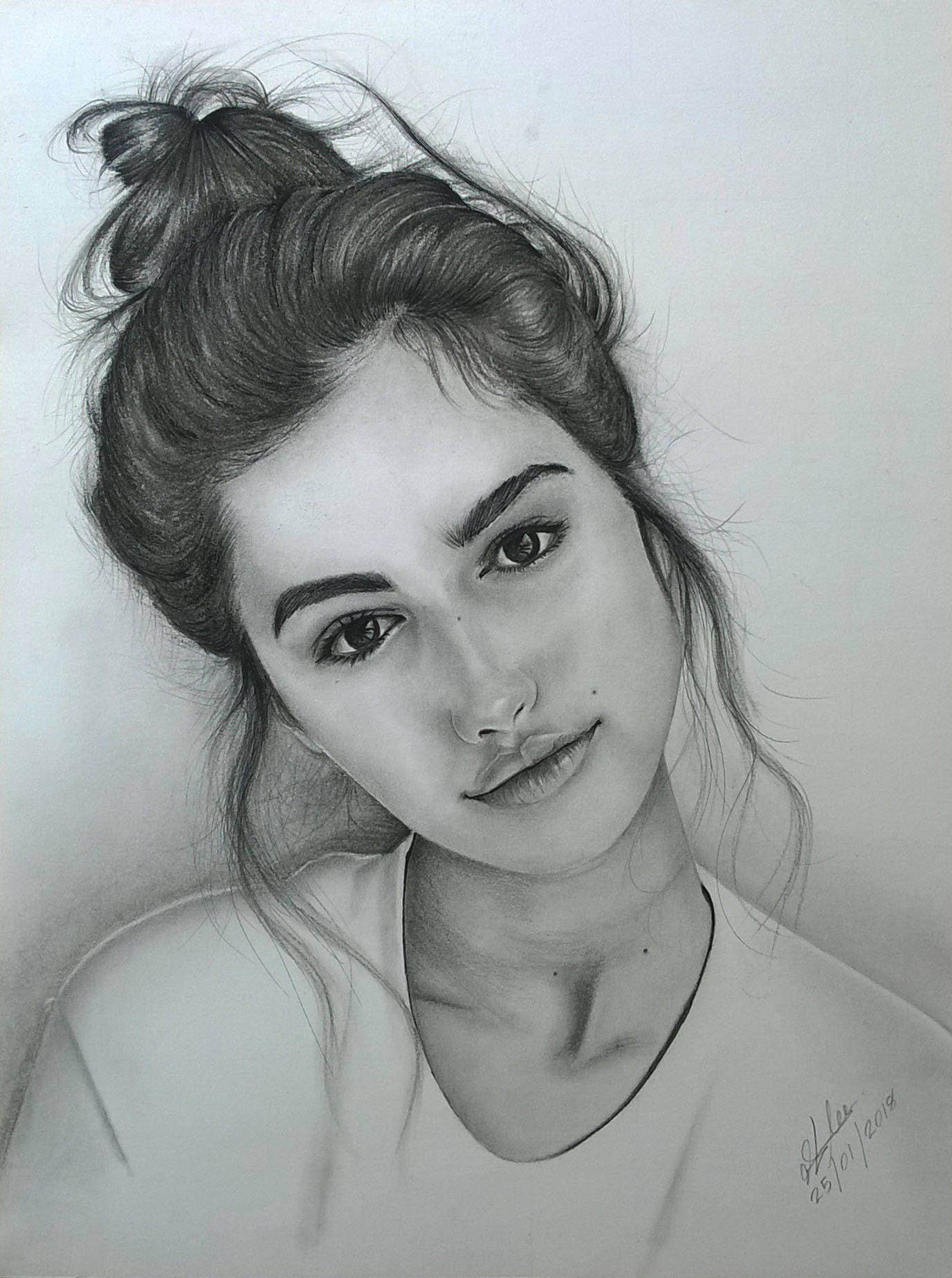 Custom Portraits, Custom Portraits From Photo, Pencil Portraits Drawing ...