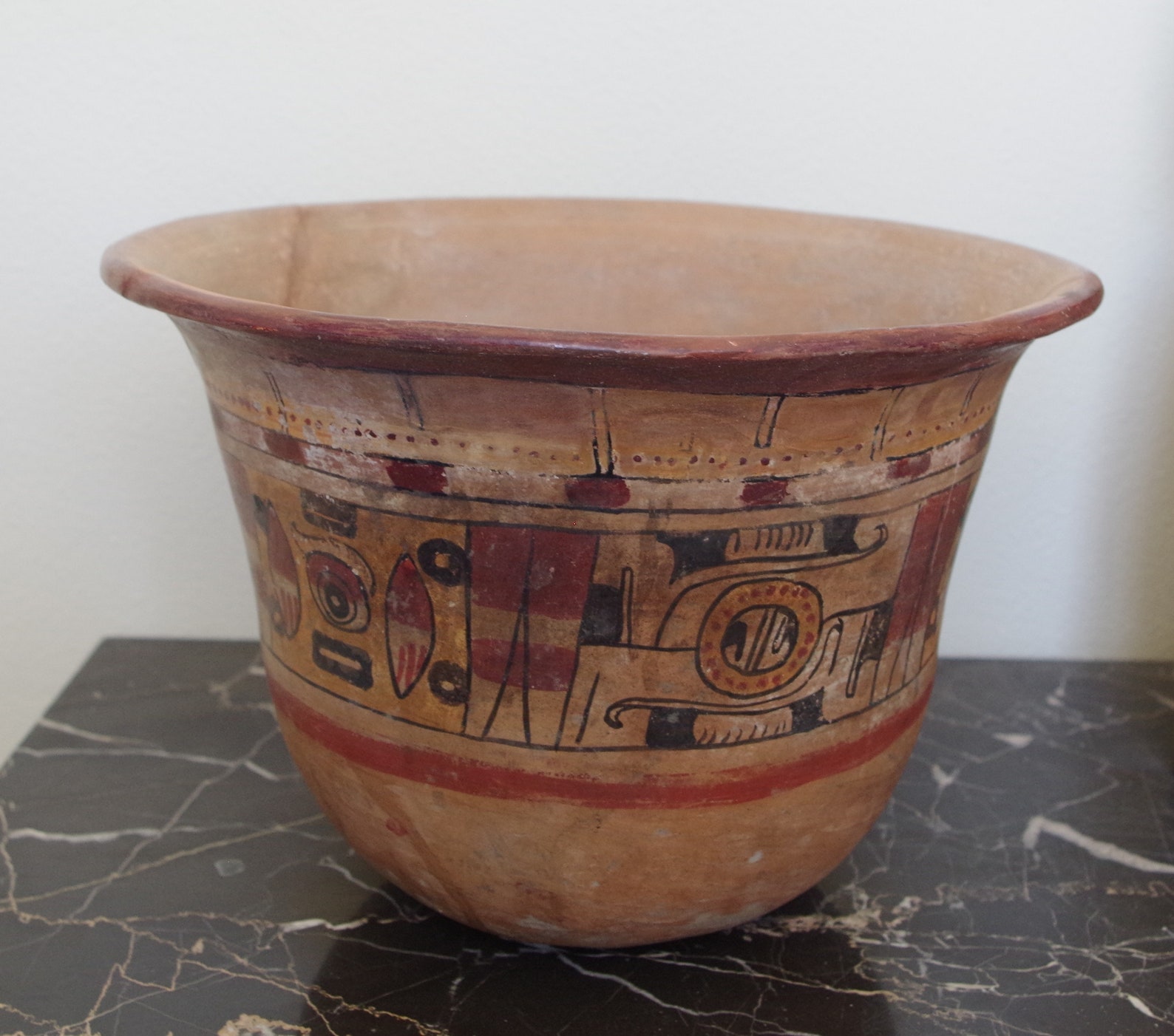 Large Mixtec Culture Artifact Bowl with TL Test and COA | Etsy