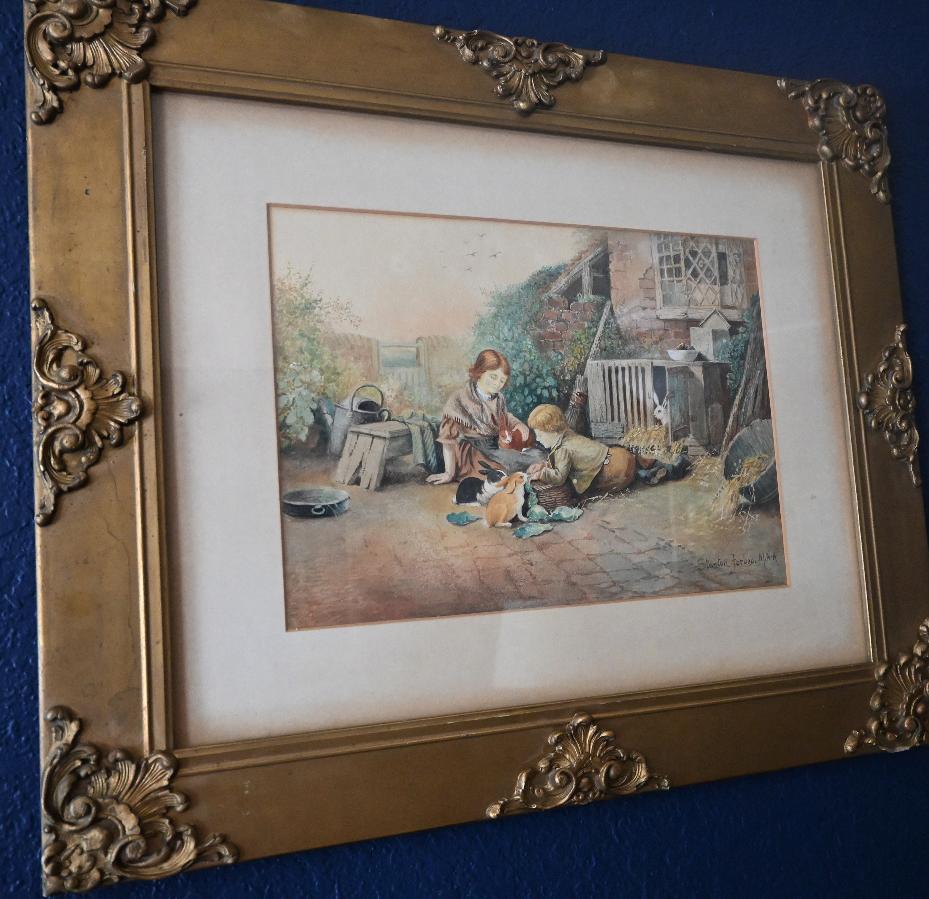 William Stanton Forbes American 1912-1989 Original - Etsy