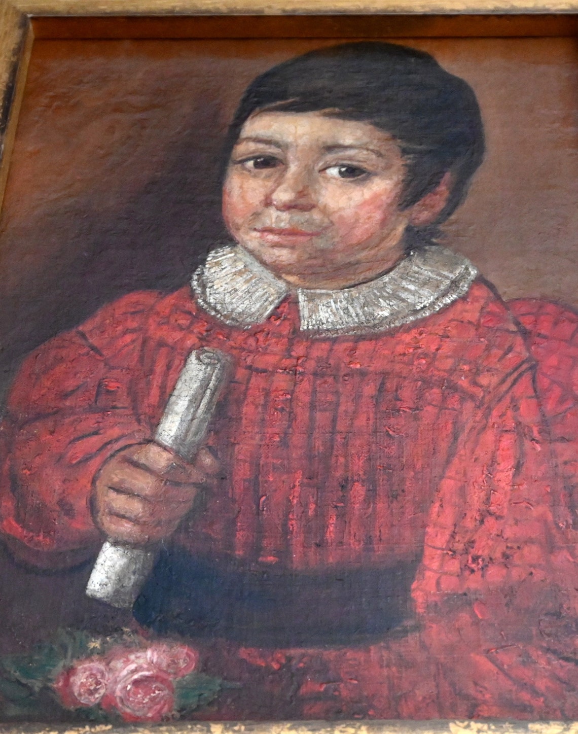 Authentic 19th Century Spanish Colonial Painting With COA Boy - Etsy