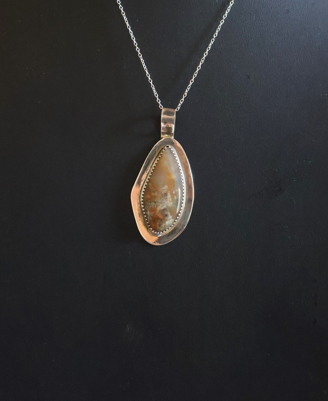 Vintage Merle House? Navajo Sterling Silver and Jasper Necklace- Signed ...