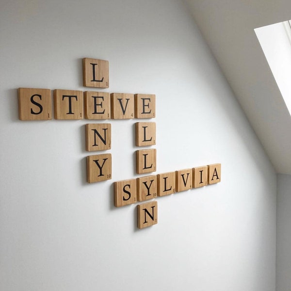 Giant Scrabble Tiles - Etsy