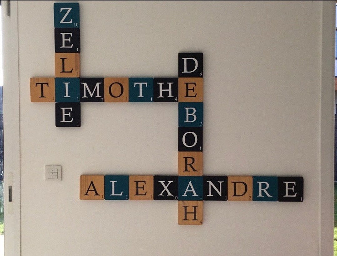 Scrabble Letter, Giant Letter, Wall Decoration, Wall Art, Home Decor ...