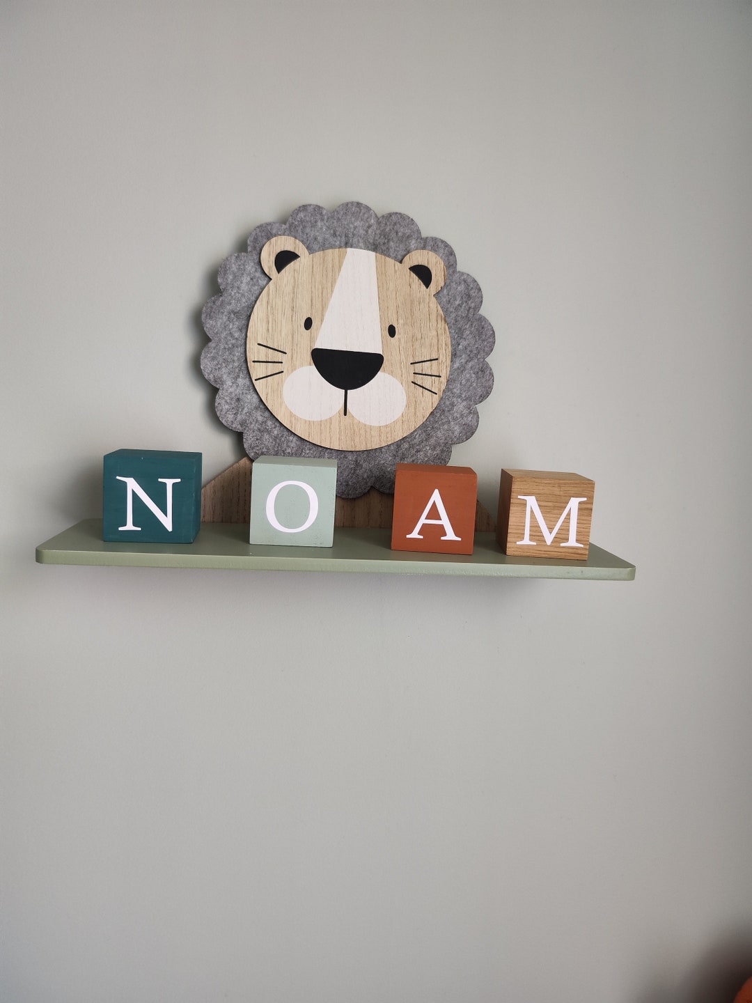Personalized Wooden Cubes, Children's Room Decor, Wooden Name Cubes ...