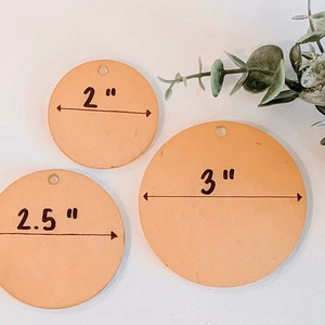 Stocking Tags Personalized Acrylic Round Stocking Tags Christmas ...