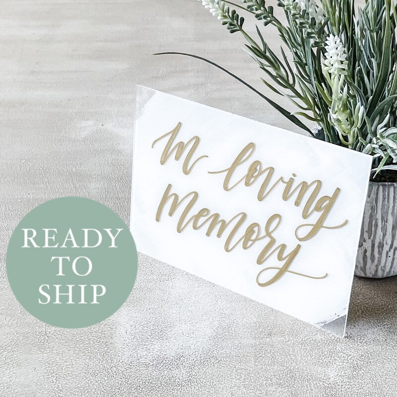 Tribute Table - Etsy