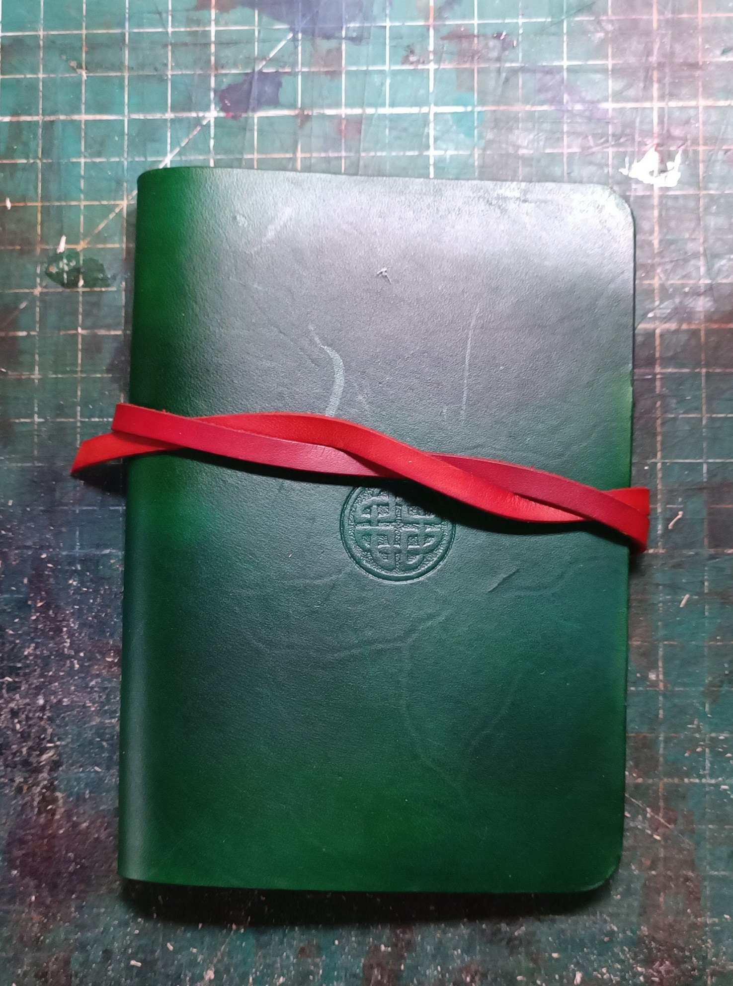 Small Leather Covered Sketch / Notebook, Handmade in Co. Kildare ...