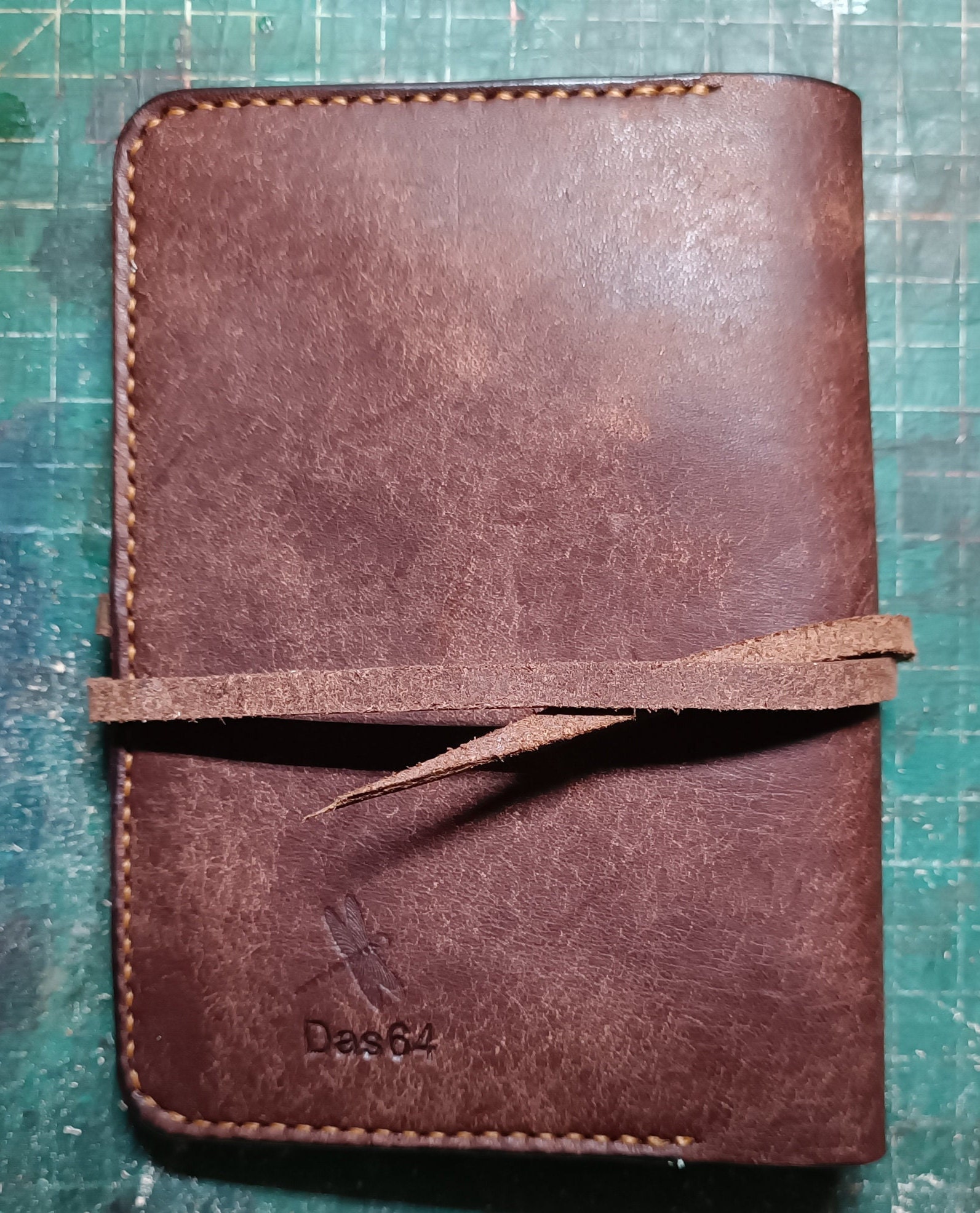 Small Leather Covered Sketch / Notebook, Handmade in Co. Kildare ...