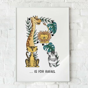 WILD THING Bespoke Letter Illustration, A4, A3, A2 Print Hand ...