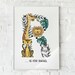WILD THING Bespoke Letter Illustration, A4, A3, A2 Print Hand ...