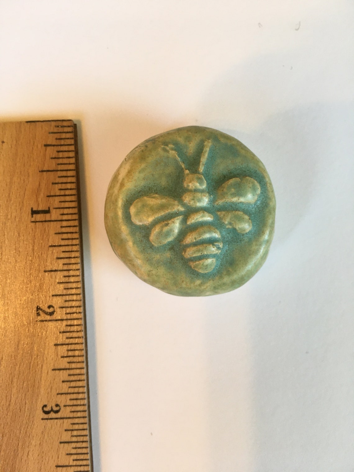 Ceramic Bee Medallion | Etsy