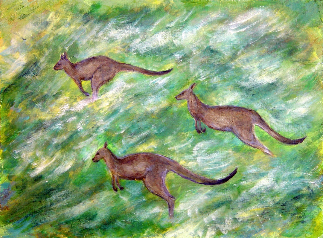Kangaroo Summer - Etsy
