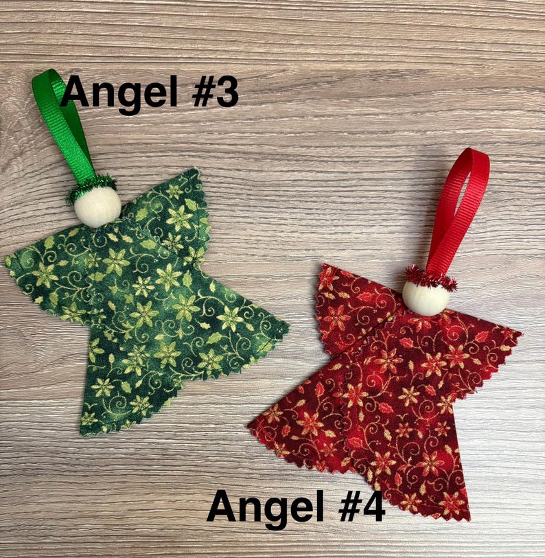 Adorable Angels and Folded Tree Ornaments!! - Etsy
