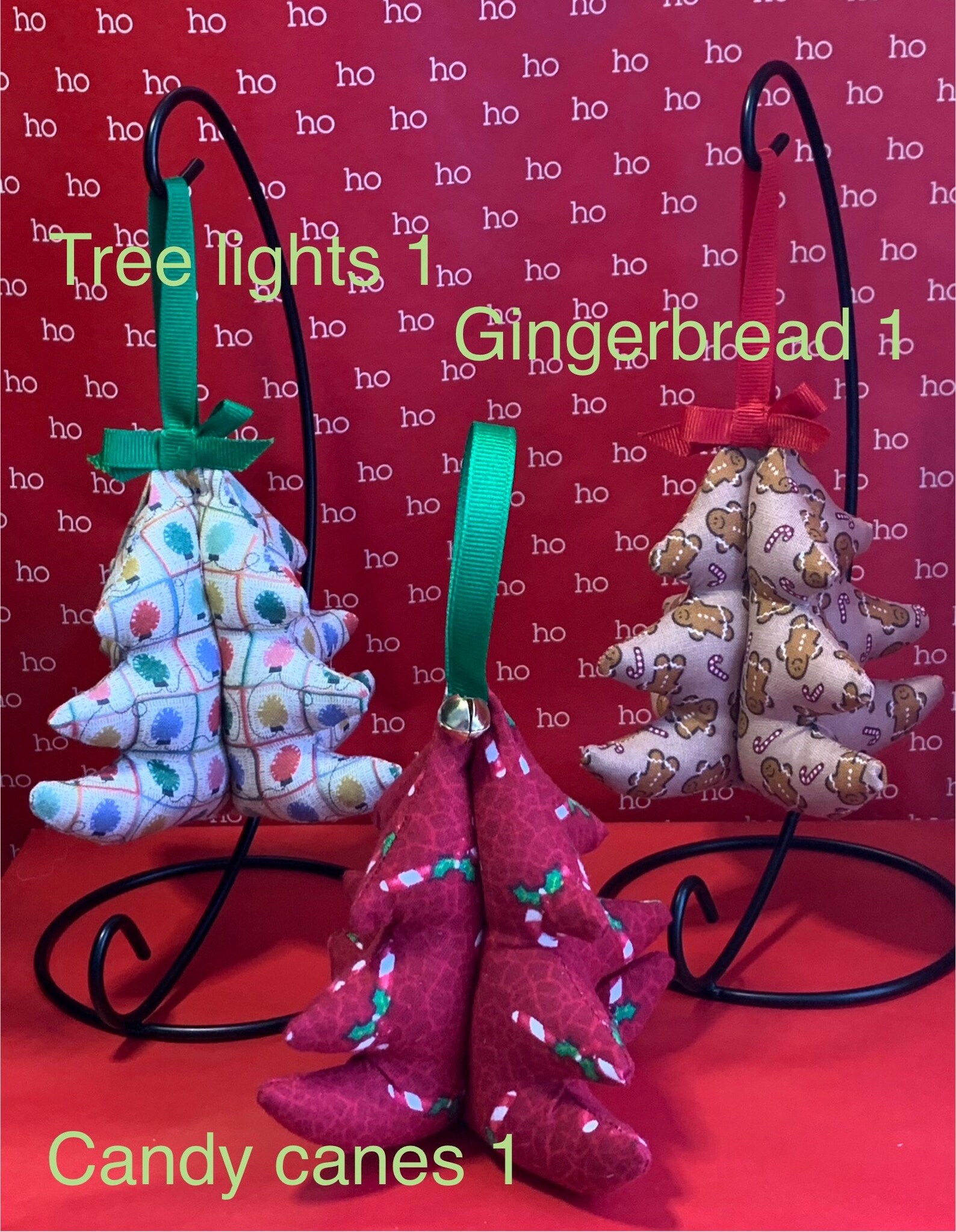 Mini Stuffed Christmas Tree 4 Inch 3D Fabric Ornament - Etsy