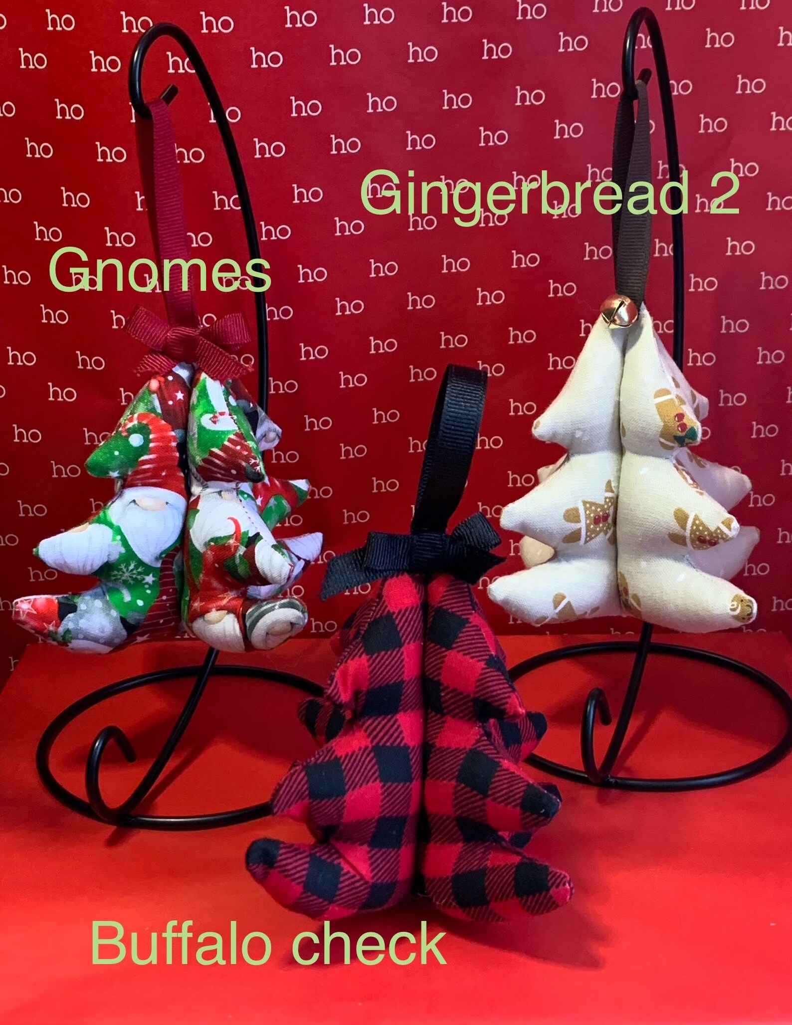 Mini Stuffed Christmas Tree 4 Inch 3D Fabric Ornament - Etsy