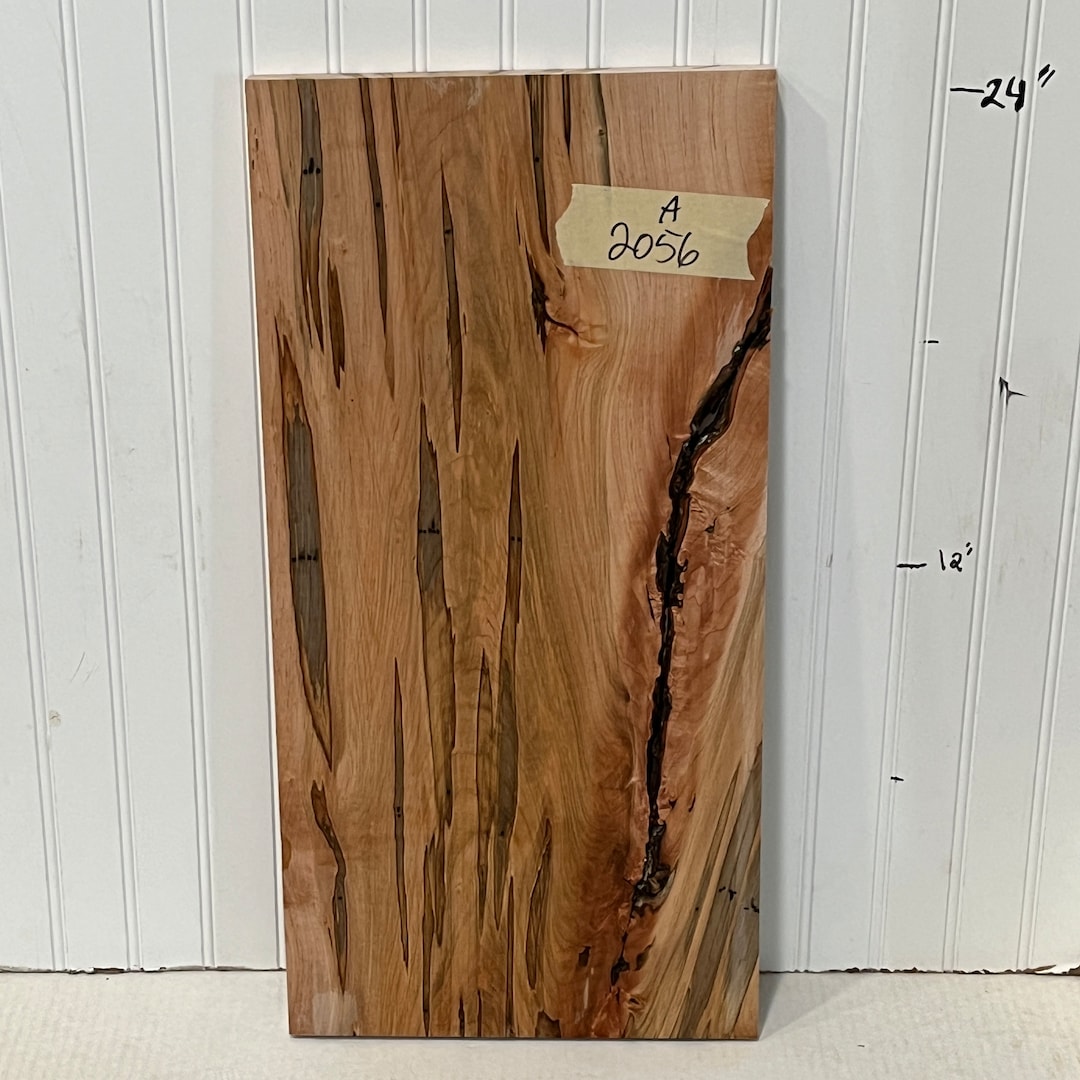 Wide Ambrosia Maple Wood, Wormy Maple Lumber, Wood for Woodworking - Etsy