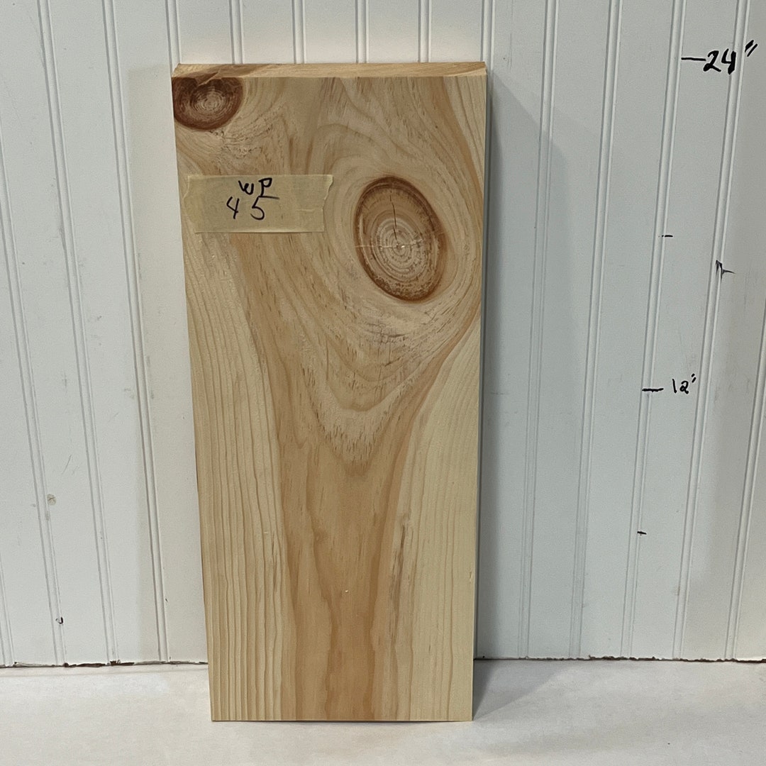 Thick Knotty White Pine Slab, White Pine Lumber, Kiln Dried Natural Wood, Woodworking - Etsy