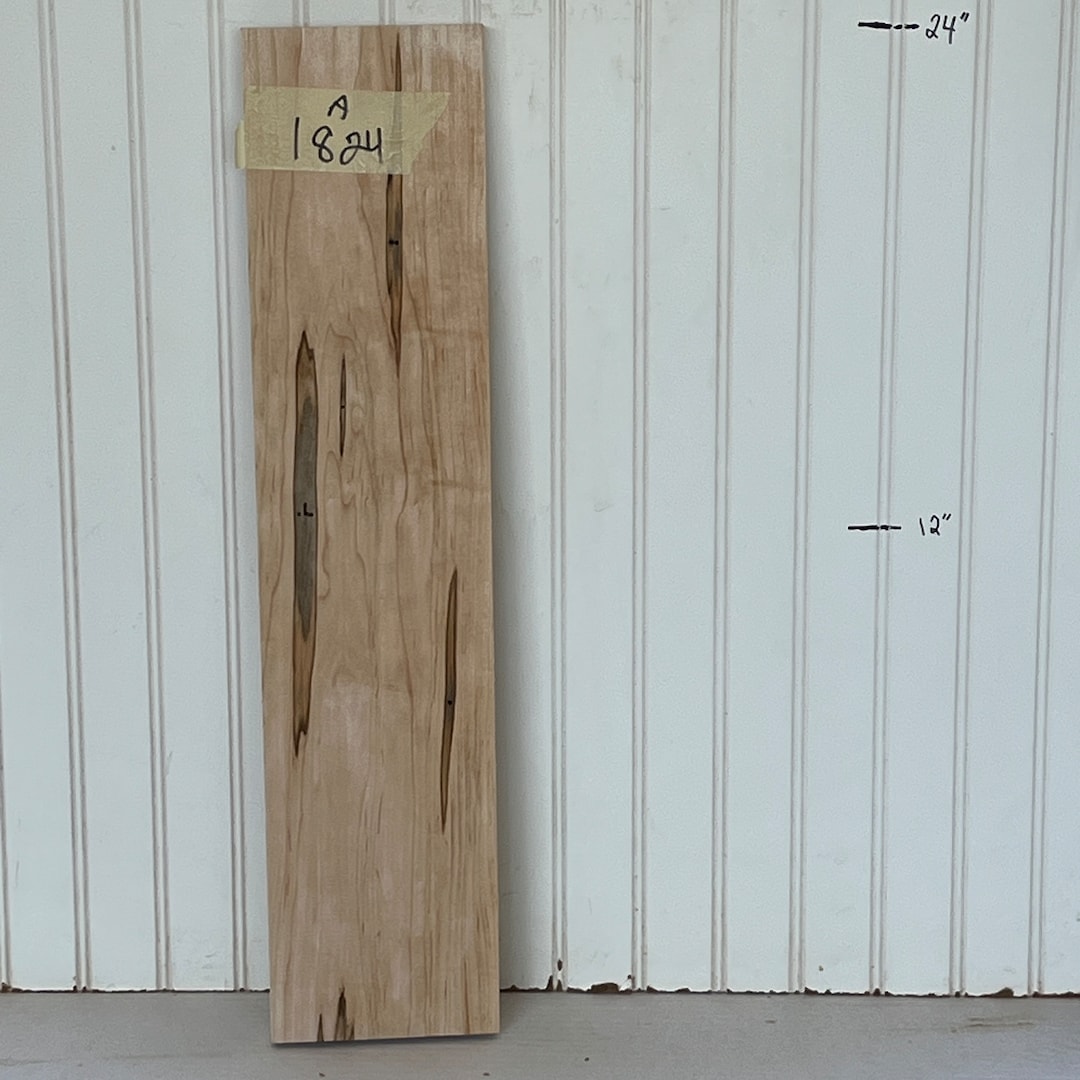 Ambrosia Maple Wood, Wormy Maple Lumber, Wood for Woodworking, Kiln ...