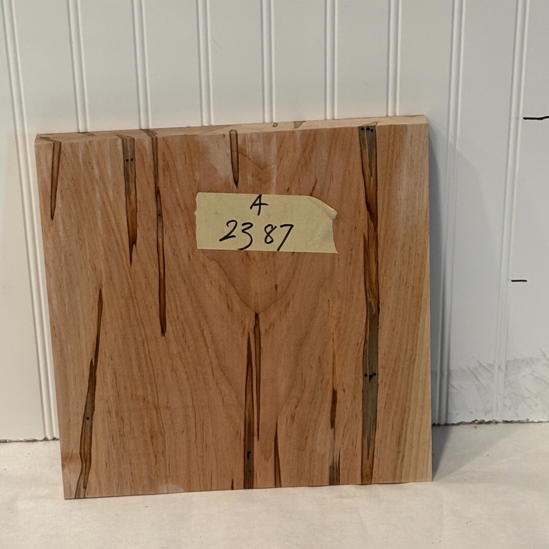 Wide Ambrosia Maple Wood, Wormy Maple Lumber, Wood for Woodworking, 12. ...