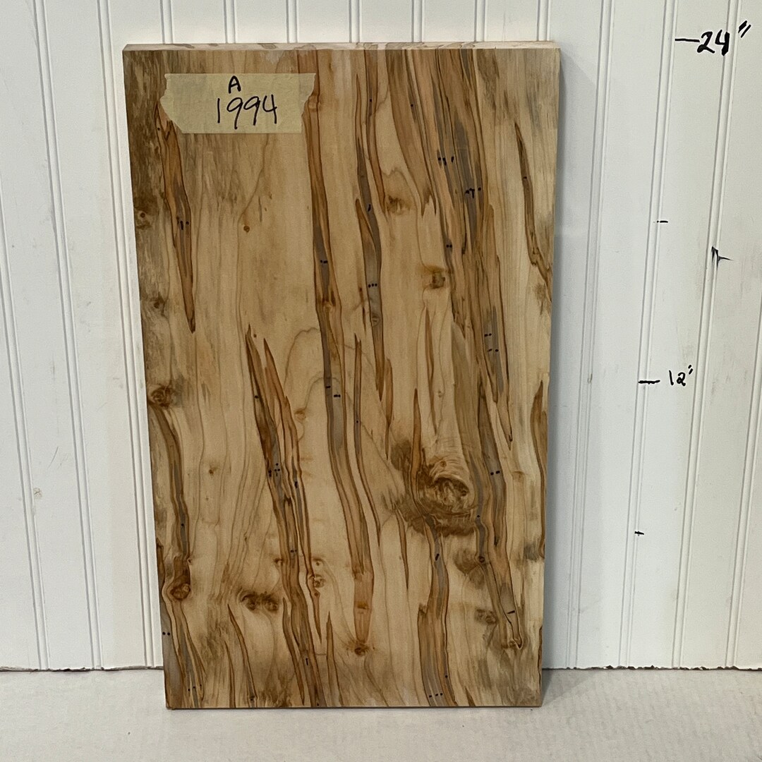 Wide Ambrosia Maple Wood, Wormy Maple Lumber, Wood for Woodworking - Etsy
